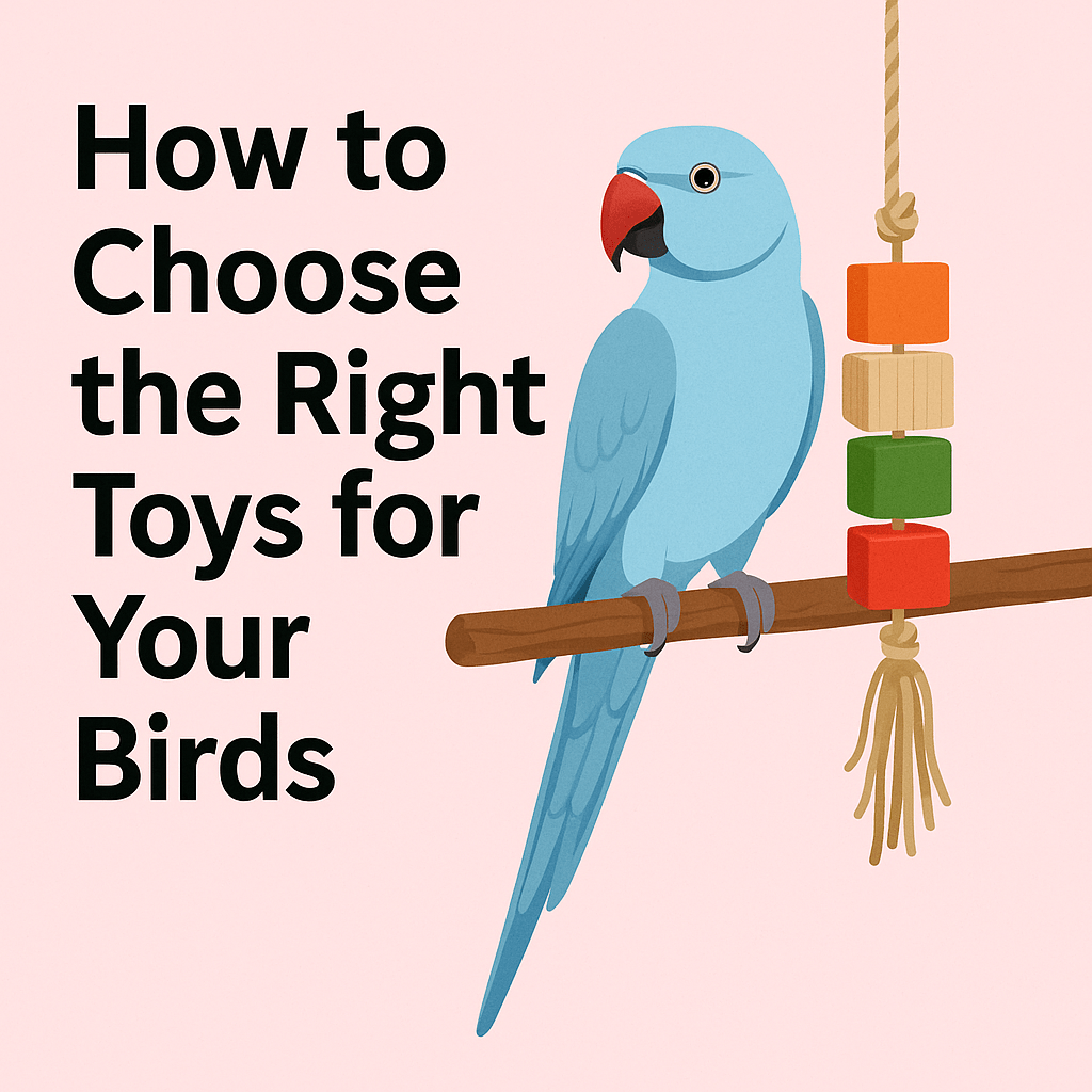 How To Choose the Right Toys For Your Birds – Squawk Box