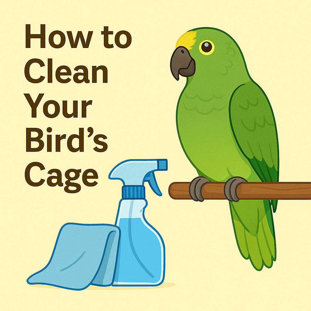 How to Clean Your Bird's Cage: A Guide to a Fresh and Happy Aviary ...