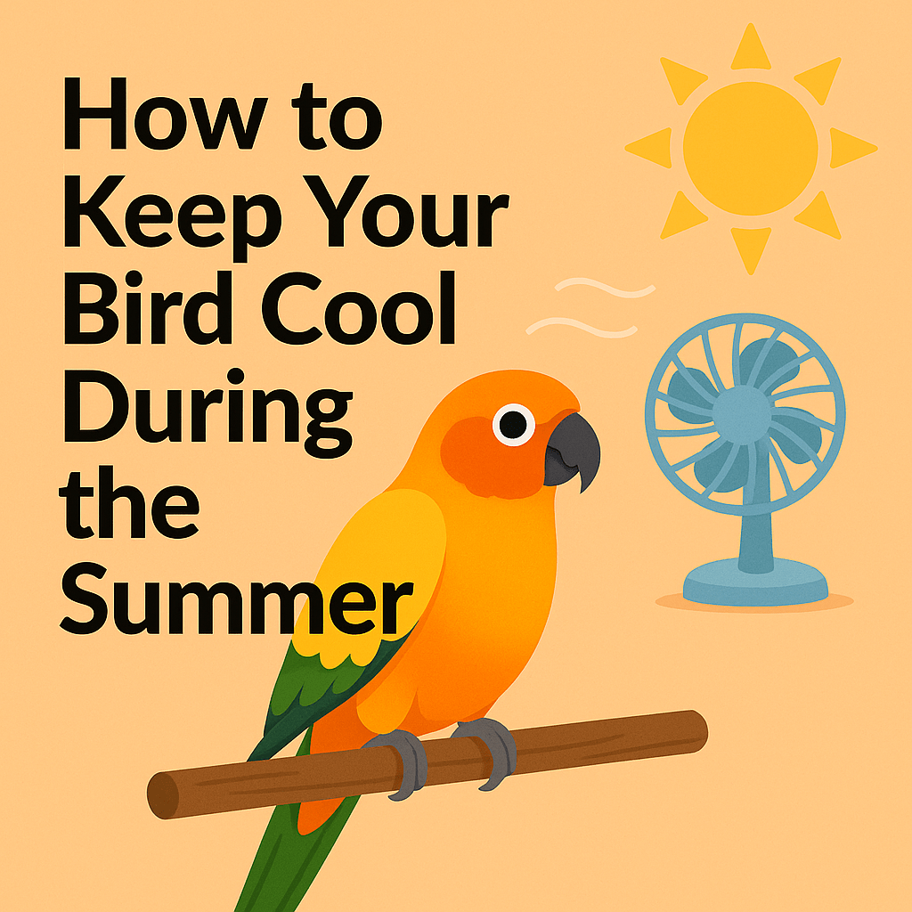 How to Keep Your Bird Cool During the Summer – Squawk Box